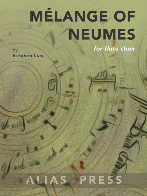 Mélange of Neumes for flute choir