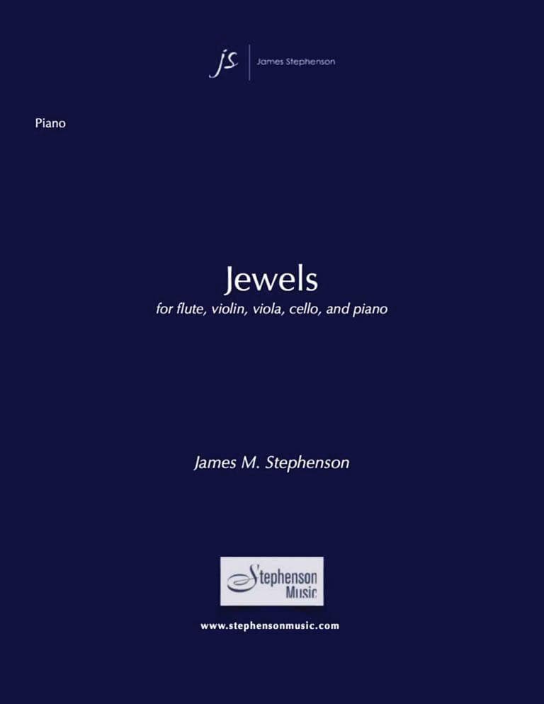 Jewels Flute, Violin, Viola, Cello and Piano 長笛 小提琴 中提琴 大提琴 鋼琴